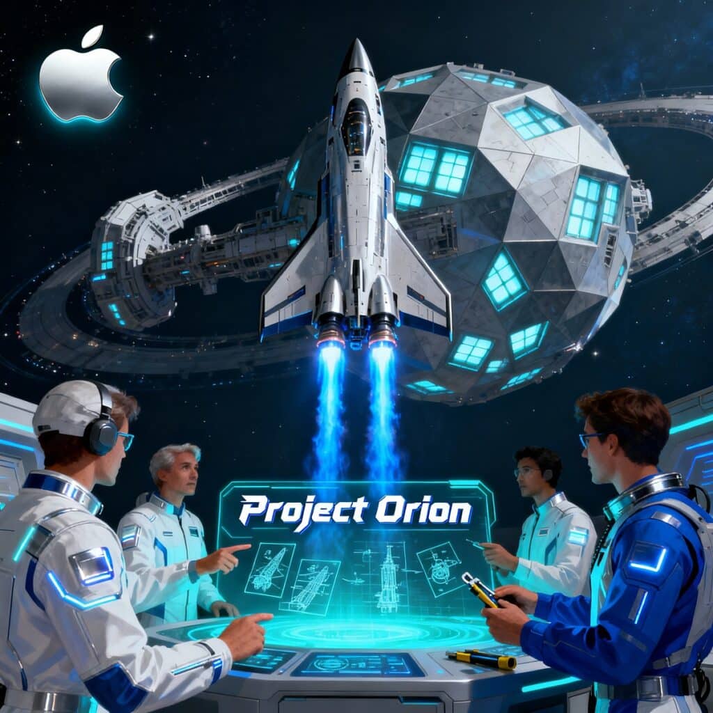 Alex Green Apple’s “Project Orion” Space Partner Revealed
